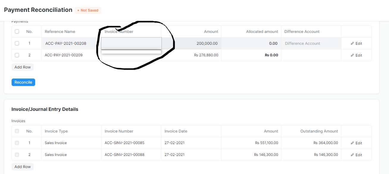 Payment Reconciliation not working in version 13 · Issue #25525 · frappe/erpnext · GitHub