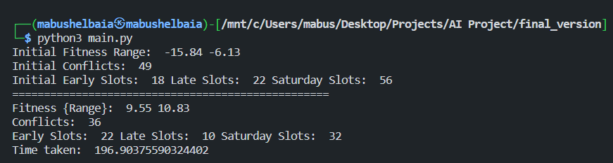 GitHub - mabushelbaia/Department-Scheduler: A genetic approach to ...