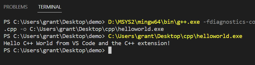 I Run Cpp File In Terminal Normally But Not In Vscode What s Wrong 