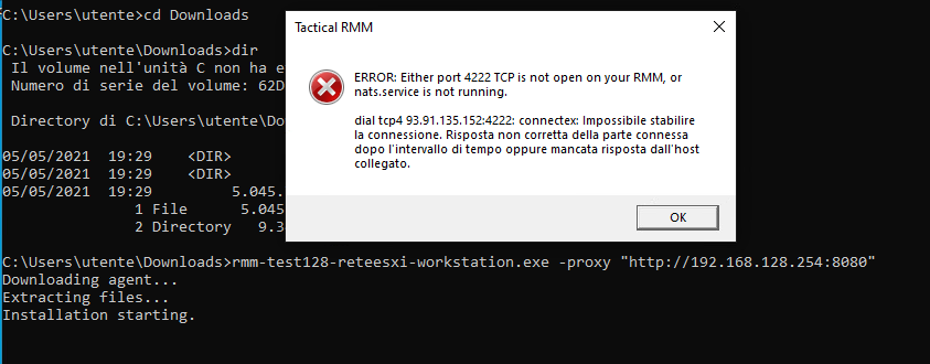 Agents working behind a proxy · Issue #442 · amidaware/tacticalrmm · GitHub