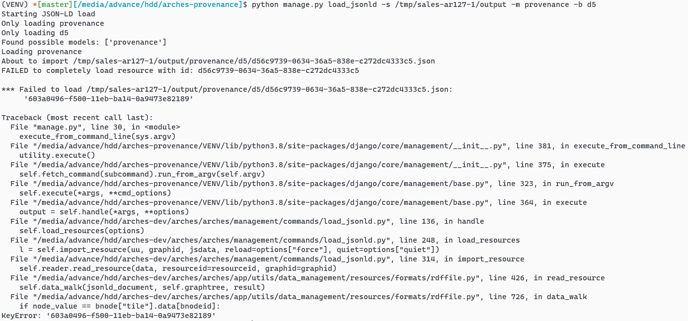 Trying To Load Multiple Values To A Single Valued Branch Fails With 5815