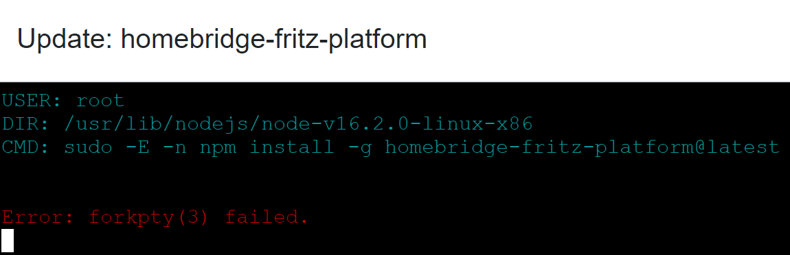 Fritz!Box 6591 Shell - Error: forkpty(3) failed. · Issue #1179 · homebridge/homebridge-config-ui ...