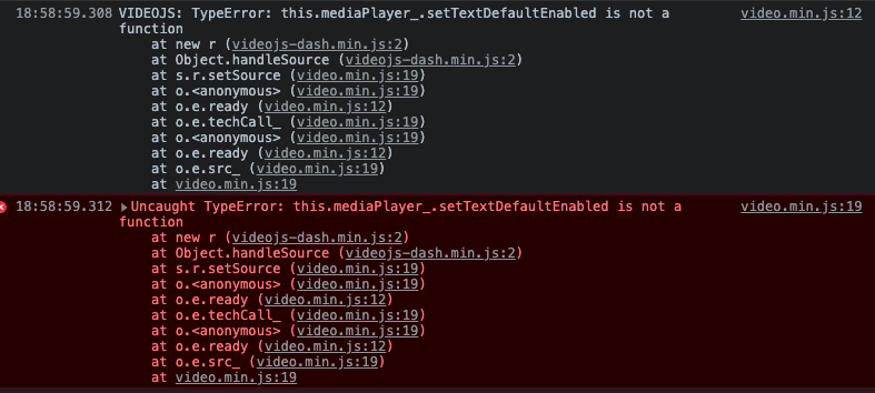 Unsupported keySystem or supportedConfigurations · Issue #7374 ...