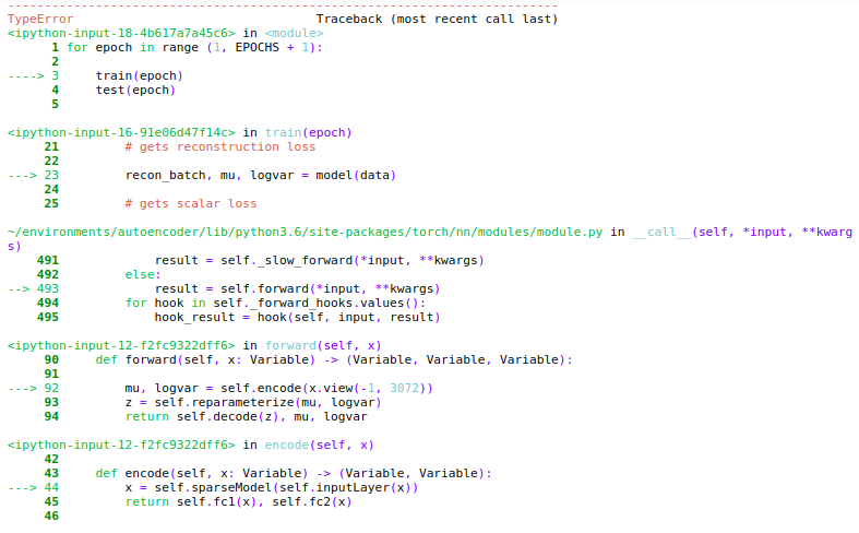InputLayer TypeError · Issue #111 · facebookresearch/SparseConvNet · GitHub