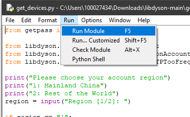 Dyson Local "failed to connect" · Issue #64 · shenxn/ha-dyson · GitHub