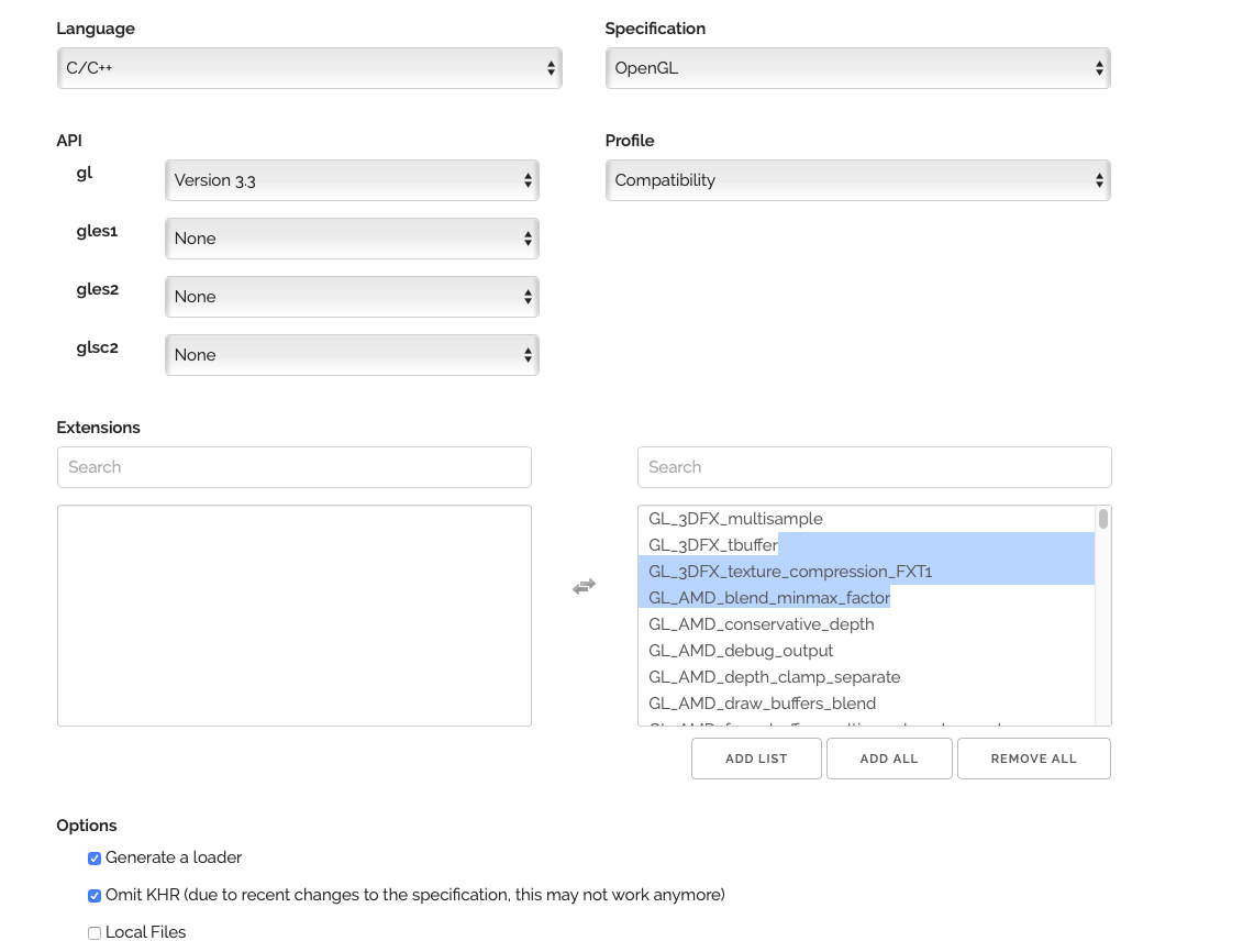 Trying to install glad for use in Xcode for Mac/osx, not recognizing · Issue #261 · Dav1dde/glad ...