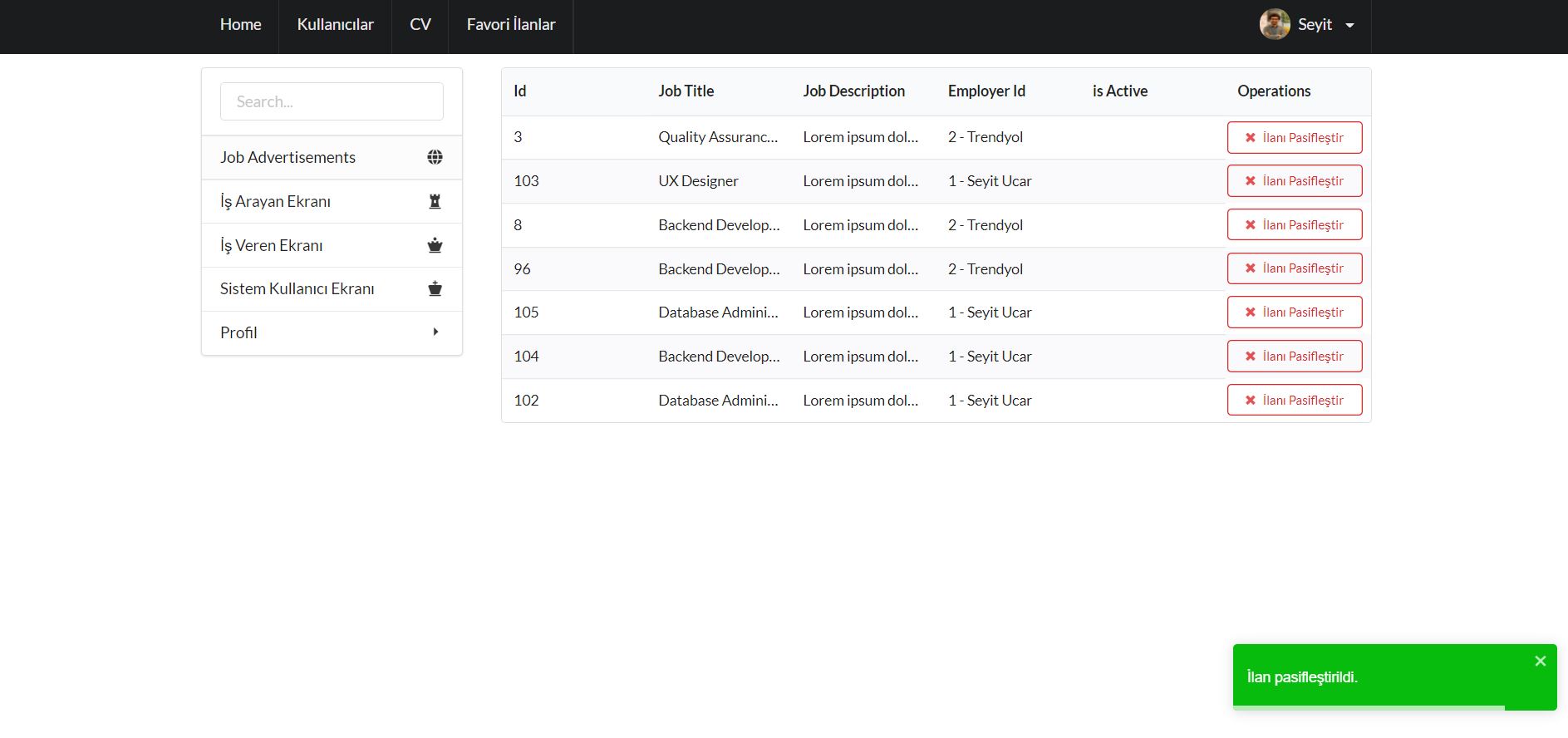 GitHub - seyitucar/hrms-project