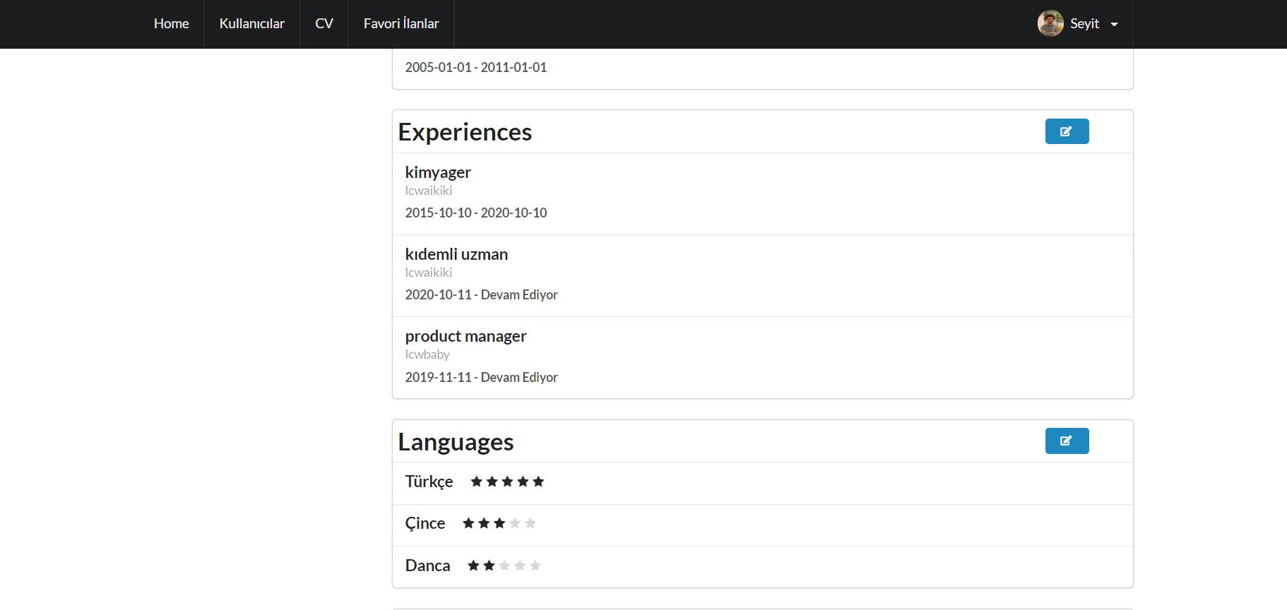 GitHub - seyitucar/hrms-project