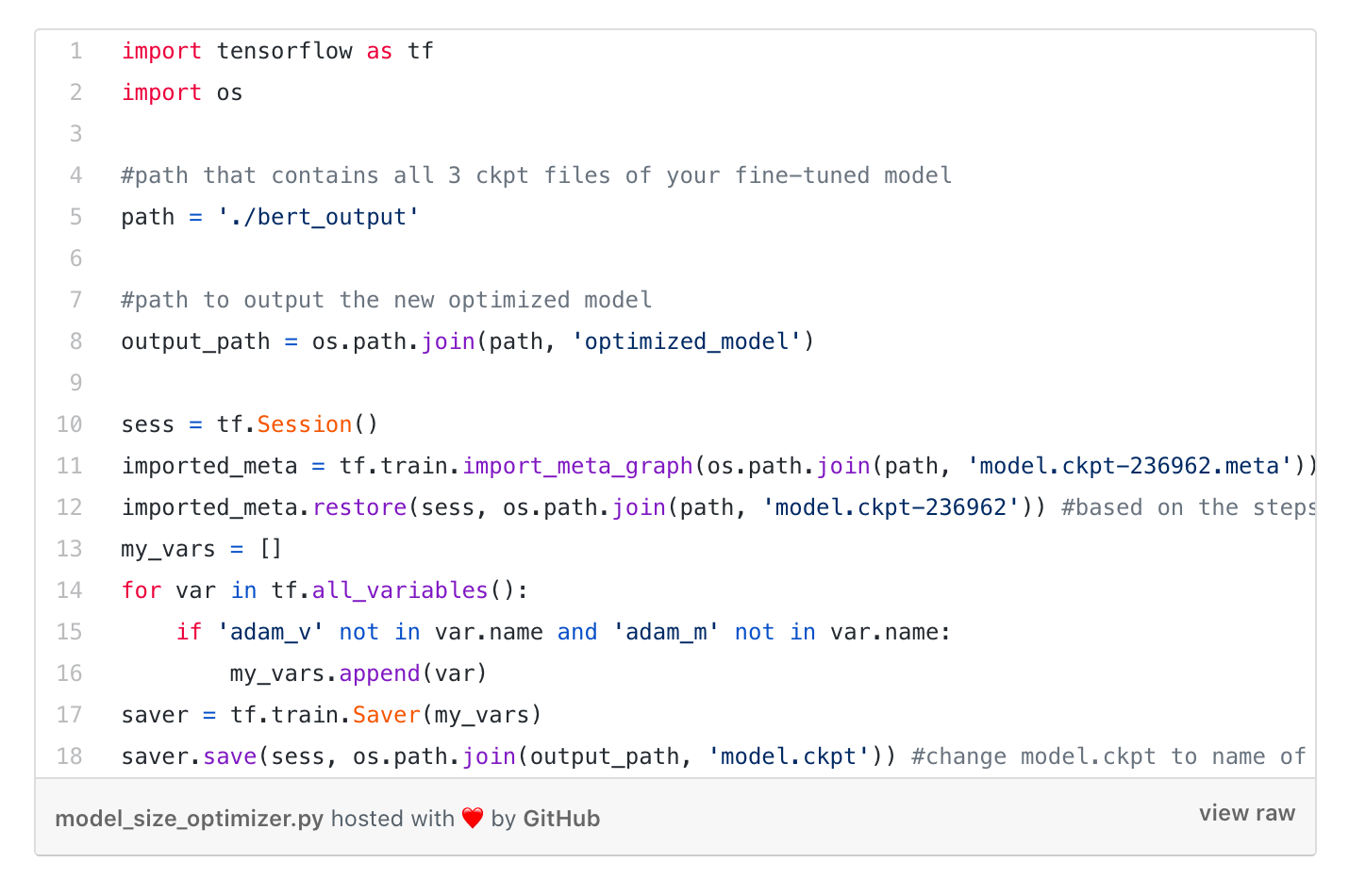 I don't know how to properly use fine tuned Bert Model · Issue #1097 ...