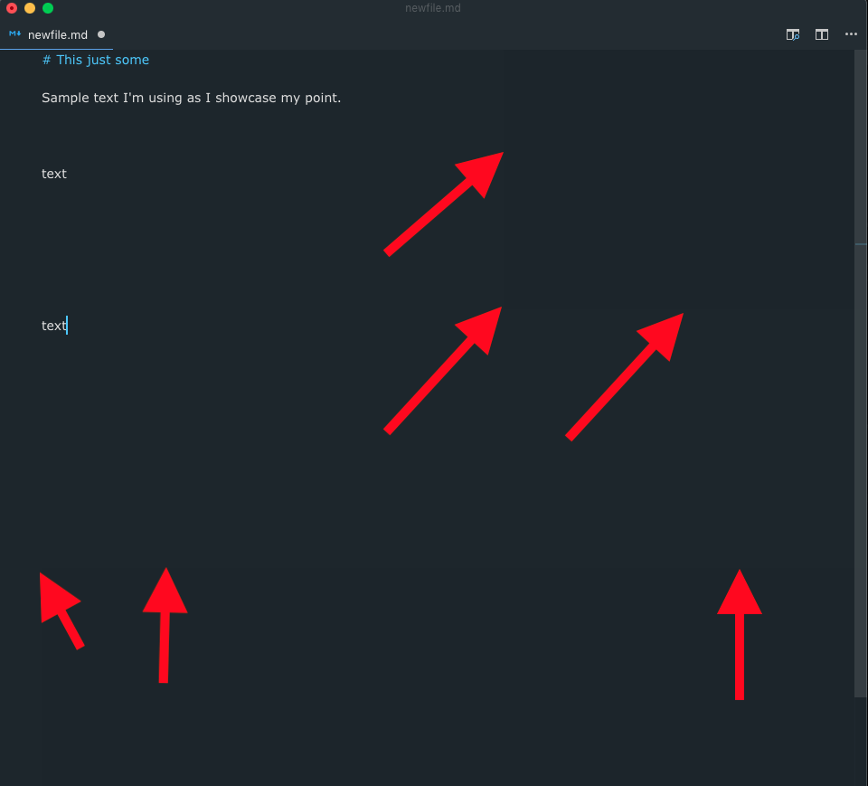 Theme color is not solid and changes depending on the text and cursor ...