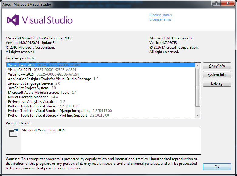 vcpkg.exe build failure with Visual Studio 2015 update 3 · Issue #11712 · microsoft/vcpkg · GitHub