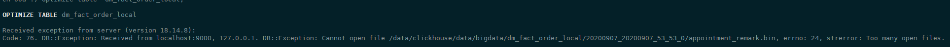 "Too many files open" error while "optimizing table table_name" · Issue ...