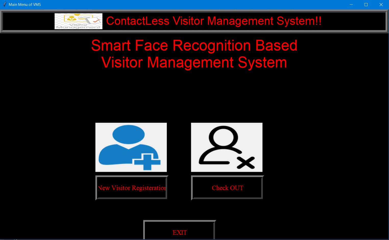 GitHub - shubhamxbajaj/Contactless-Facial-recognition-based-visitor-management-system: About ...