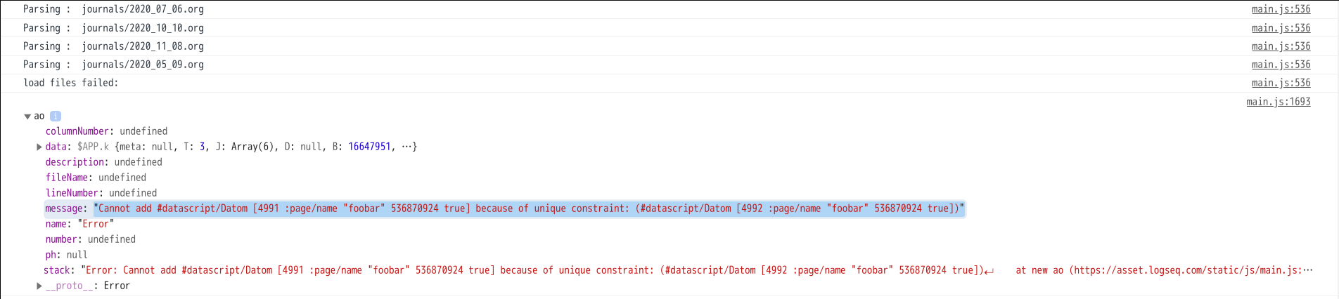Loading files failed · Issue #638 · logseq/logseq · GitHub