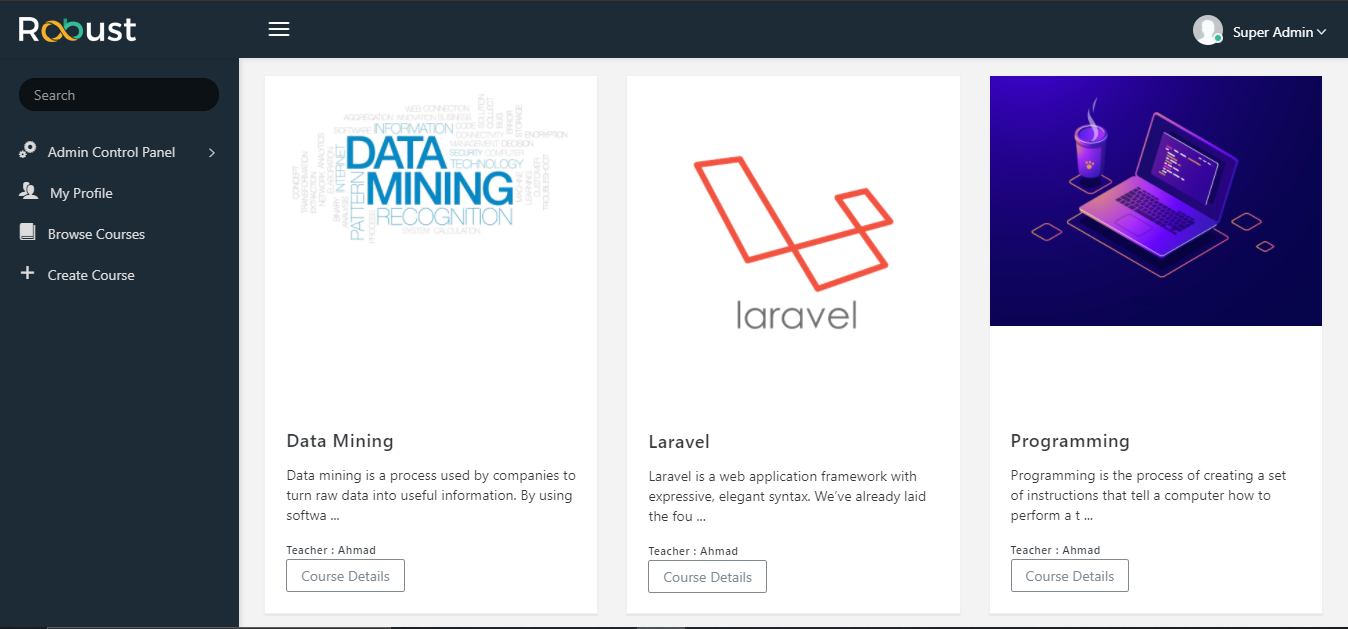 GitHub - Ahmad-faroukh/Online-Courses-site: online courses site similar to moodle .. (made with ...