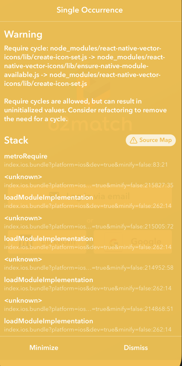 Require cycle warnings with React Native 0.57.1 · Issue #858 · oblador/react-native-vector-icons ...
