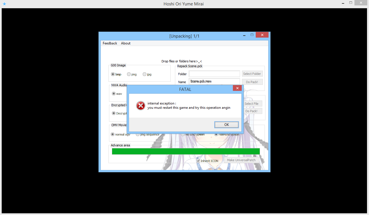 Couldn't extract Scene.pck (Hoshi Ori Yume Mirai) · Issue #19 · xmoezzz/SiglusExtract · GitHub