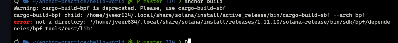 Failing anchor build · Issue #2163 · coral-xyz/anchor · GitHub