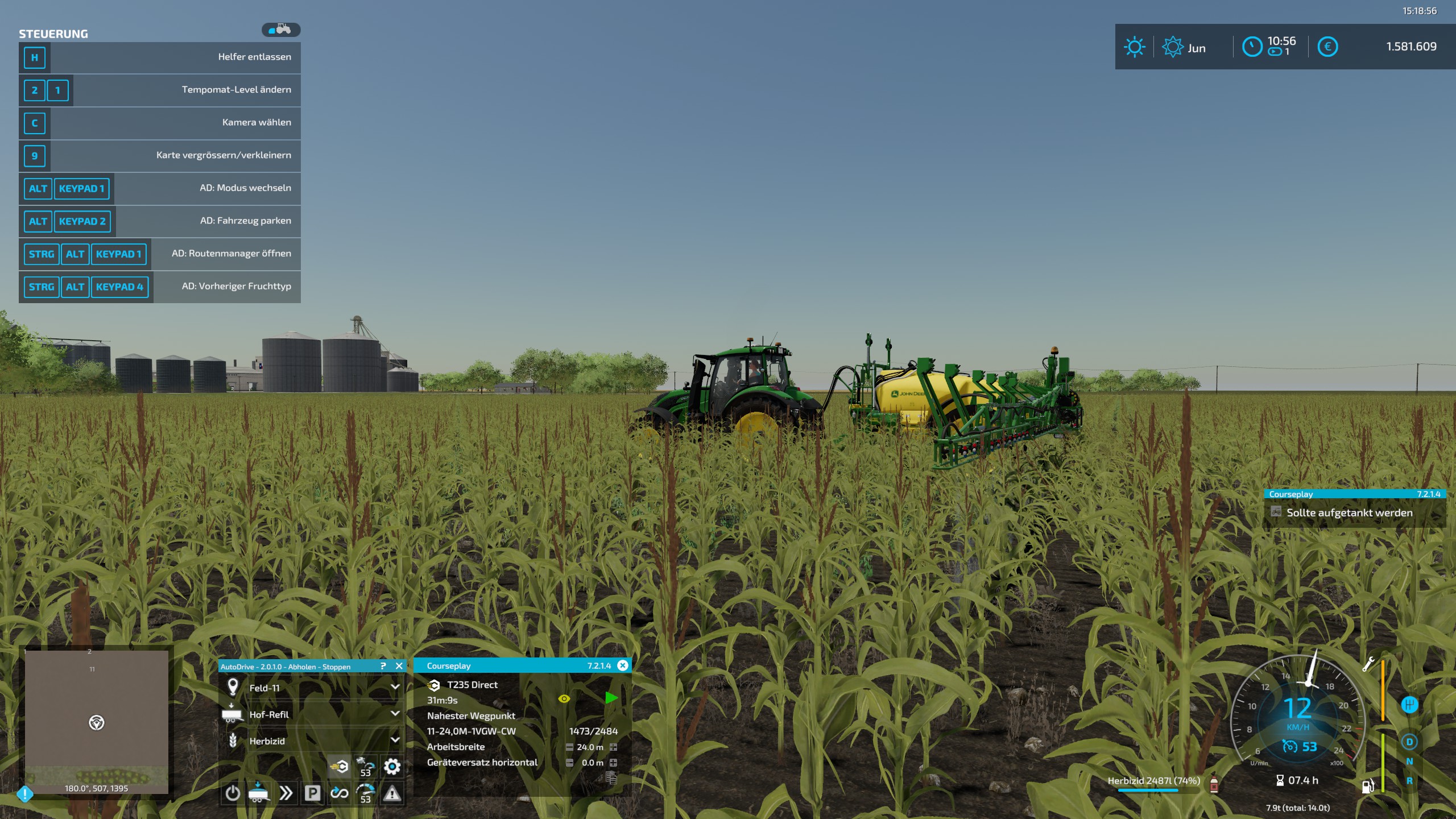 [Feature] Height control for sprayers · Issue #2760 · Courseplay ...