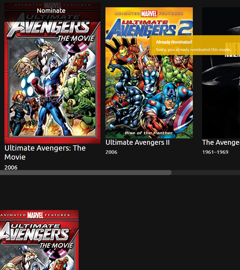 GitHub - GeneralNel/the-shoppies-movie-nomination-app: This app allows ...