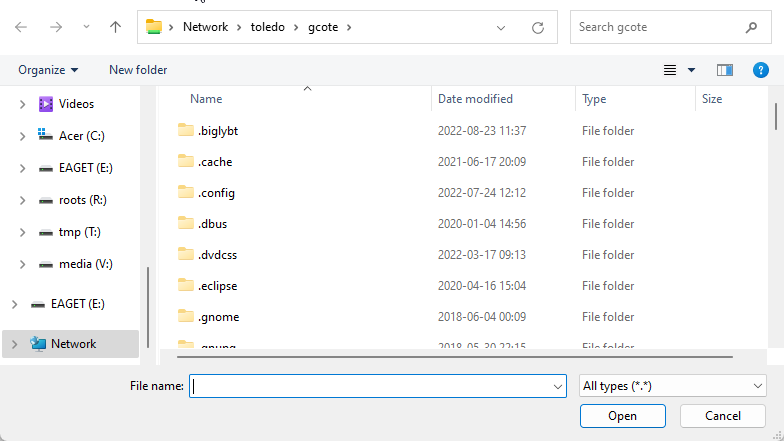 Unable to access file on a drive map to a samba drive · Issue #12029 ...