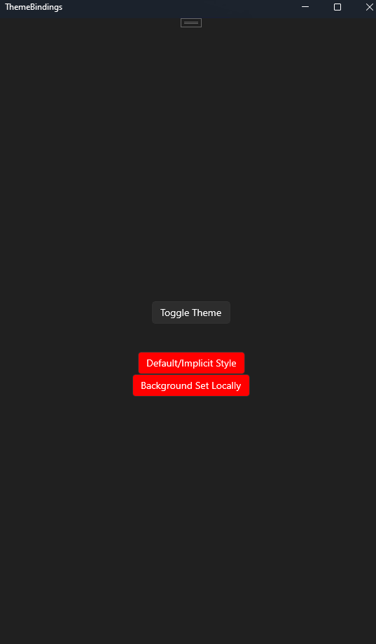 Overridden Theme Resources Are Not Applied When Used In A Defaultimplicit Style Unless App