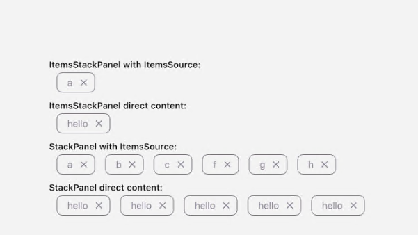 ChipGroup only displays first item when ItemsPanel is an ItemsStackPanel · Issue #421 ...