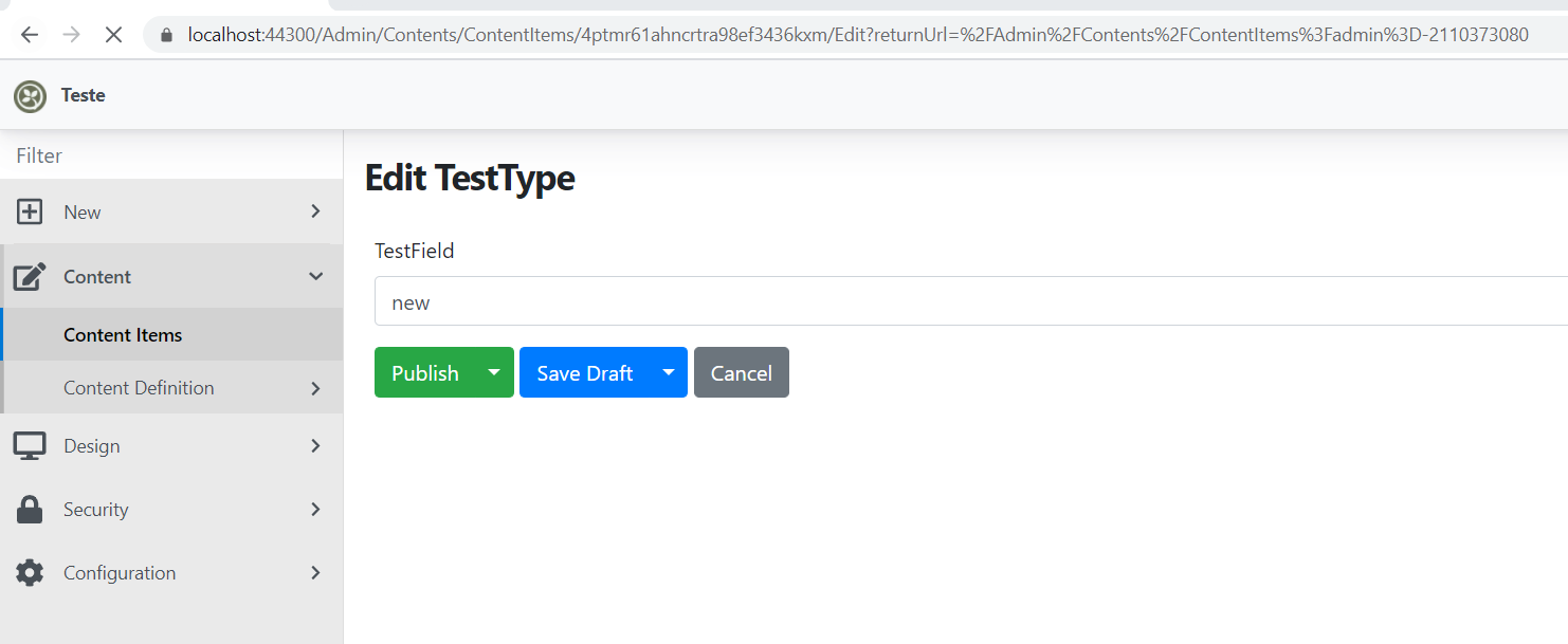 How can I know orchard is about to start a new contentItem creation ...