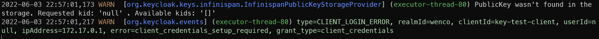 Unable To Use Jwks With Keycloak 18 · Issue 12344 · Keycloak Keycloak · Github
