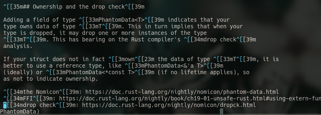 Floating window syntax not respecting color commands · Issue #649 · fannheyward/coc-rust ...