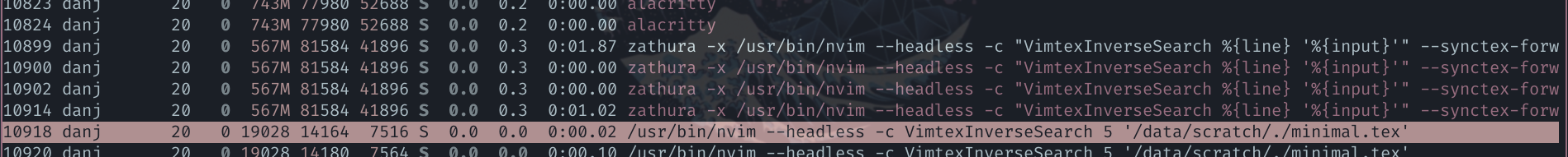 zathura backward search not working · Issue #2281 · lervag/vimtex · GitHub