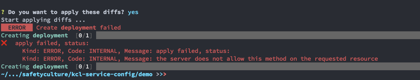 Apply failed when k8s resource namespace is not explicitly specified · Issue #411 · KusionStack ...