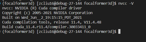 the compile code of bevpool and localattn · Issue #3 · NVlabs/FocalFormer3D · GitHub