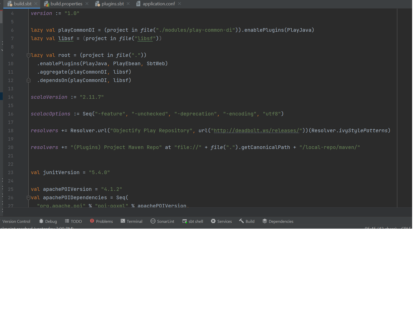 Can not create custom datasource config · Issue #11434 · playframework/playframework · GitHub