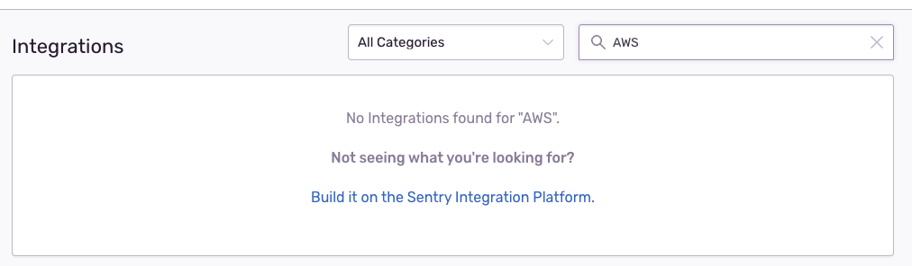 No AWS Lambda Integration · Issue #1389 · getsentry/self-hosted · GitHub