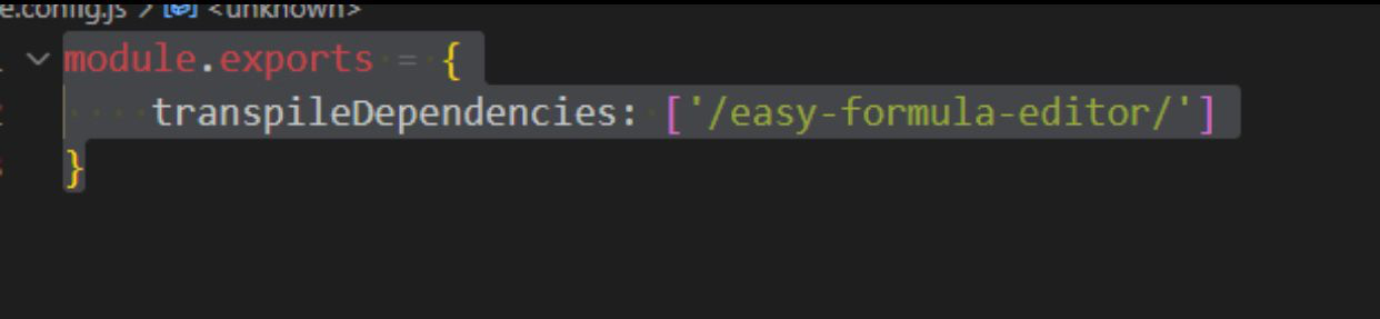 npm 引入模式会报错 · Issue #4 · hansonGong/formula-editor · GitHub