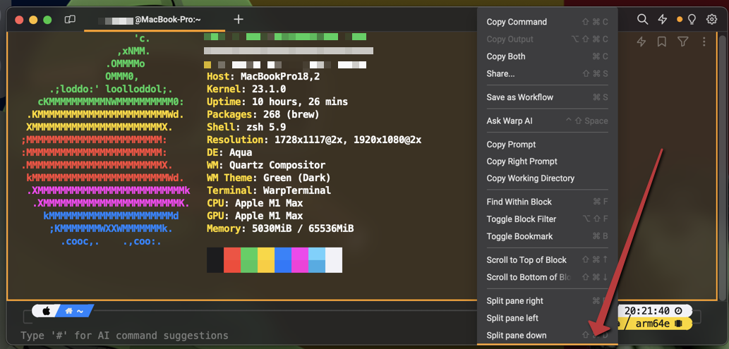 Context menu is not being drawn over the window · Issue #3878 · warpdotdev/Warp · GitHub