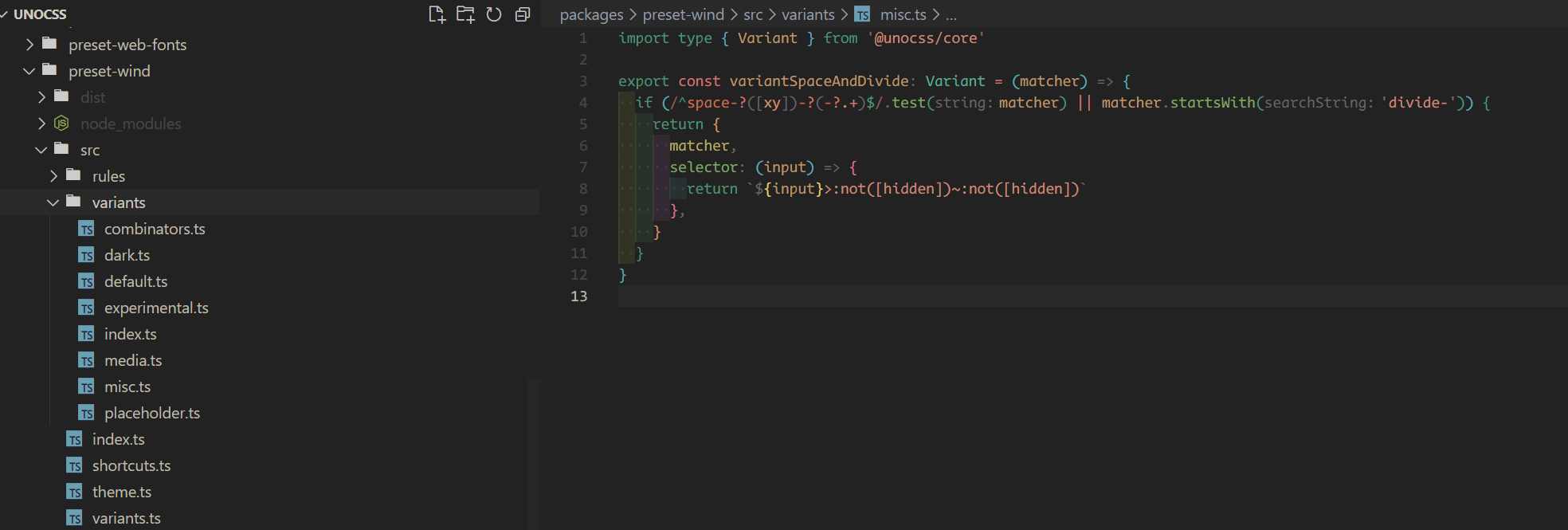 add prefix , variants not work · Issue #2148 · unocss/unocss · GitHub