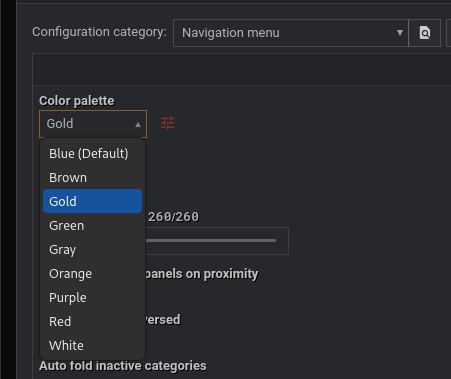 Subtle color-tinted dark theme sidebar background color based on light ...