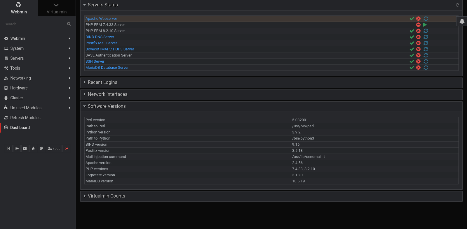Subtle color-tinted dark theme sidebar background color based on light ...