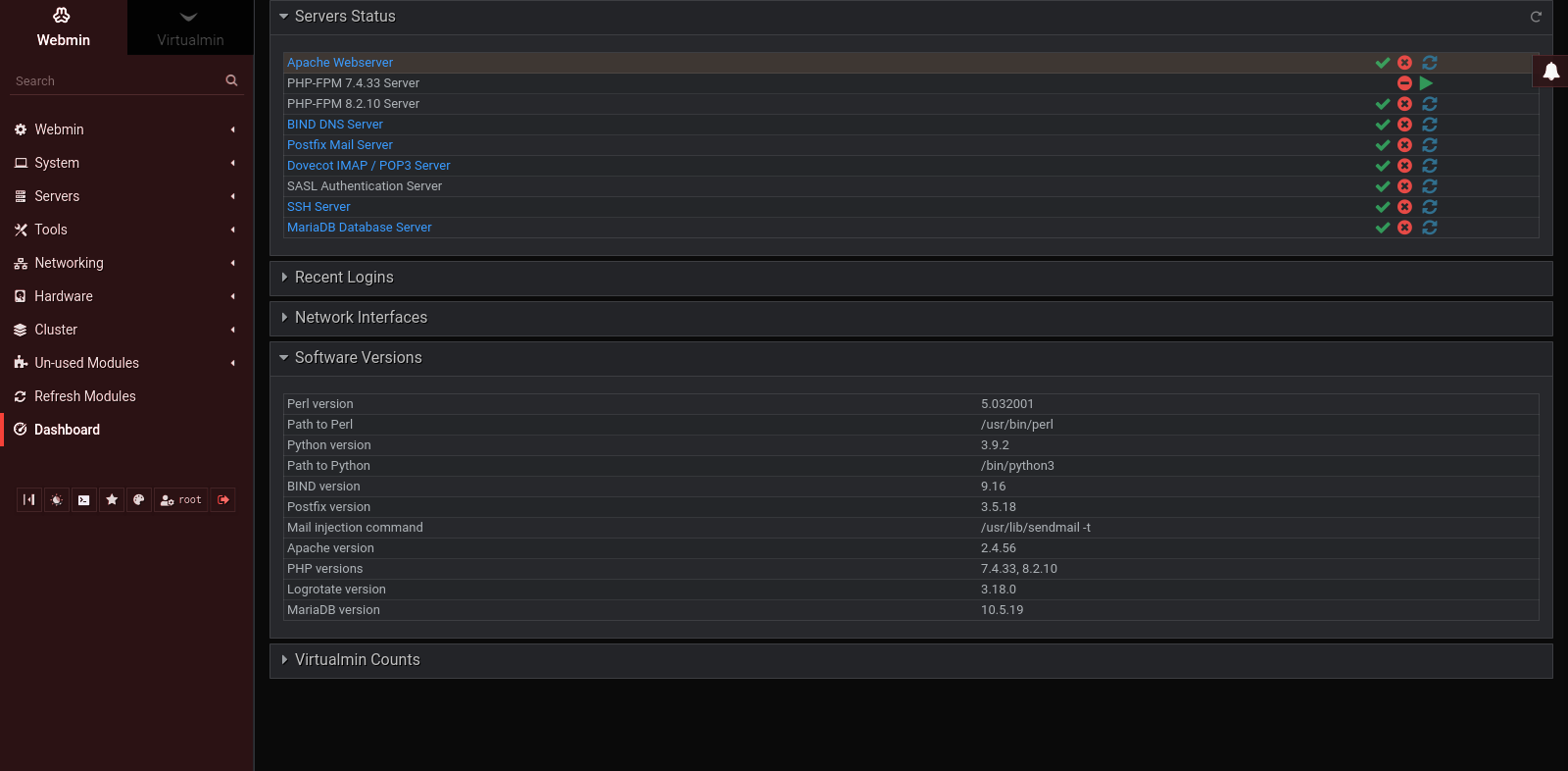 Subtle color-tinted dark theme sidebar background color based on light ...