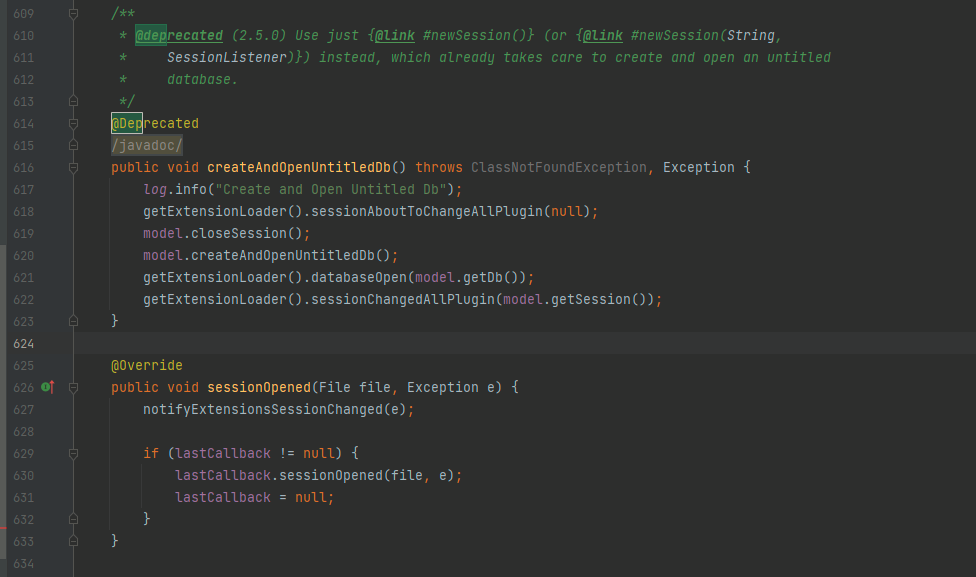 Remove code deprecated in 2.5.0 · Issue #7069 · zaproxy/zaproxy · GitHub