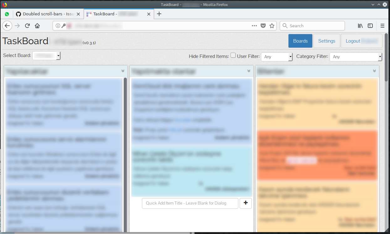 Doubled scroll-bars · Issue #370 · kiswa/TaskBoard · GitHub
