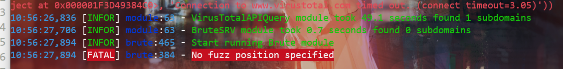 无法使用爆破模块 · Issue #165 · shmilylty/OneForAll · GitHub