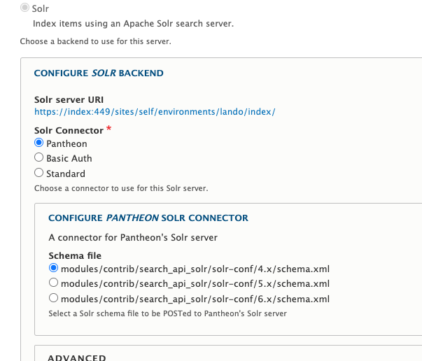 Cannot post Solr schema to Lando with Pantheon D8 recipe · Issue #79 · lando/pantheon · GitHub