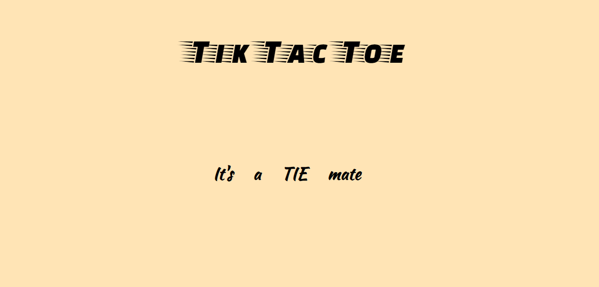 GitHub - kushvr7/TIC-TAK-TOE: Tik tak toe game . its fun to play it