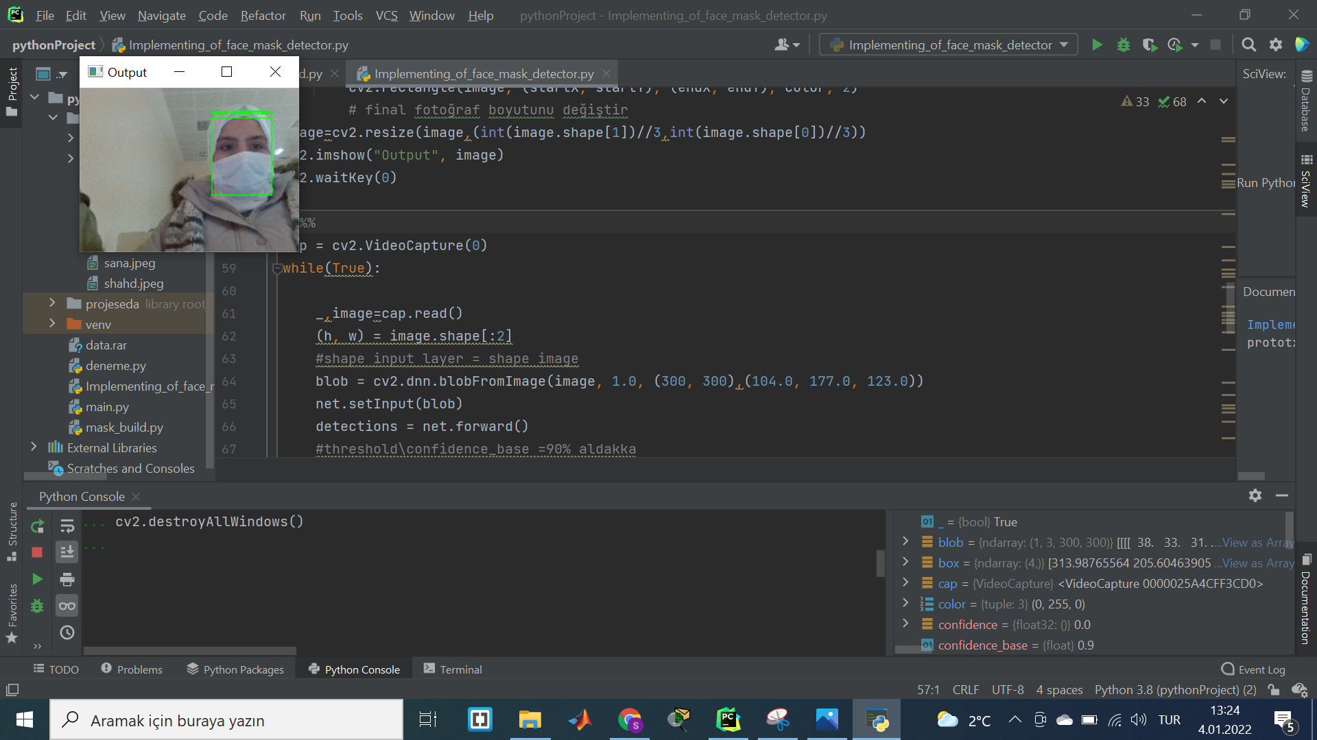GitHub - sanaaltassi/Check_Your_Mask: Yapay Zeka