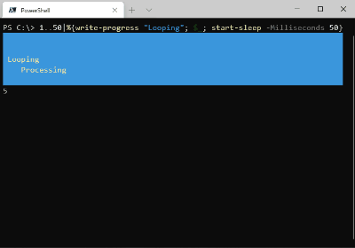 Powershell Write-Progress flicker when text scrolls underneath · Issue ...