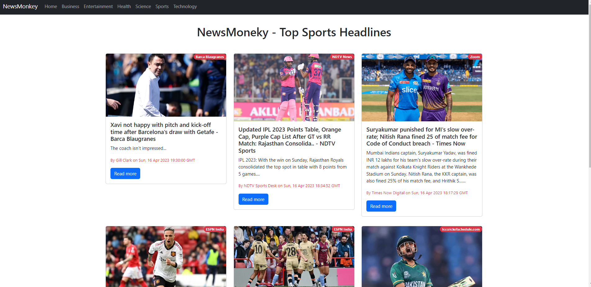 GitHub - sourabhsrk/News-App: News App is a React based application which will provide you all ...