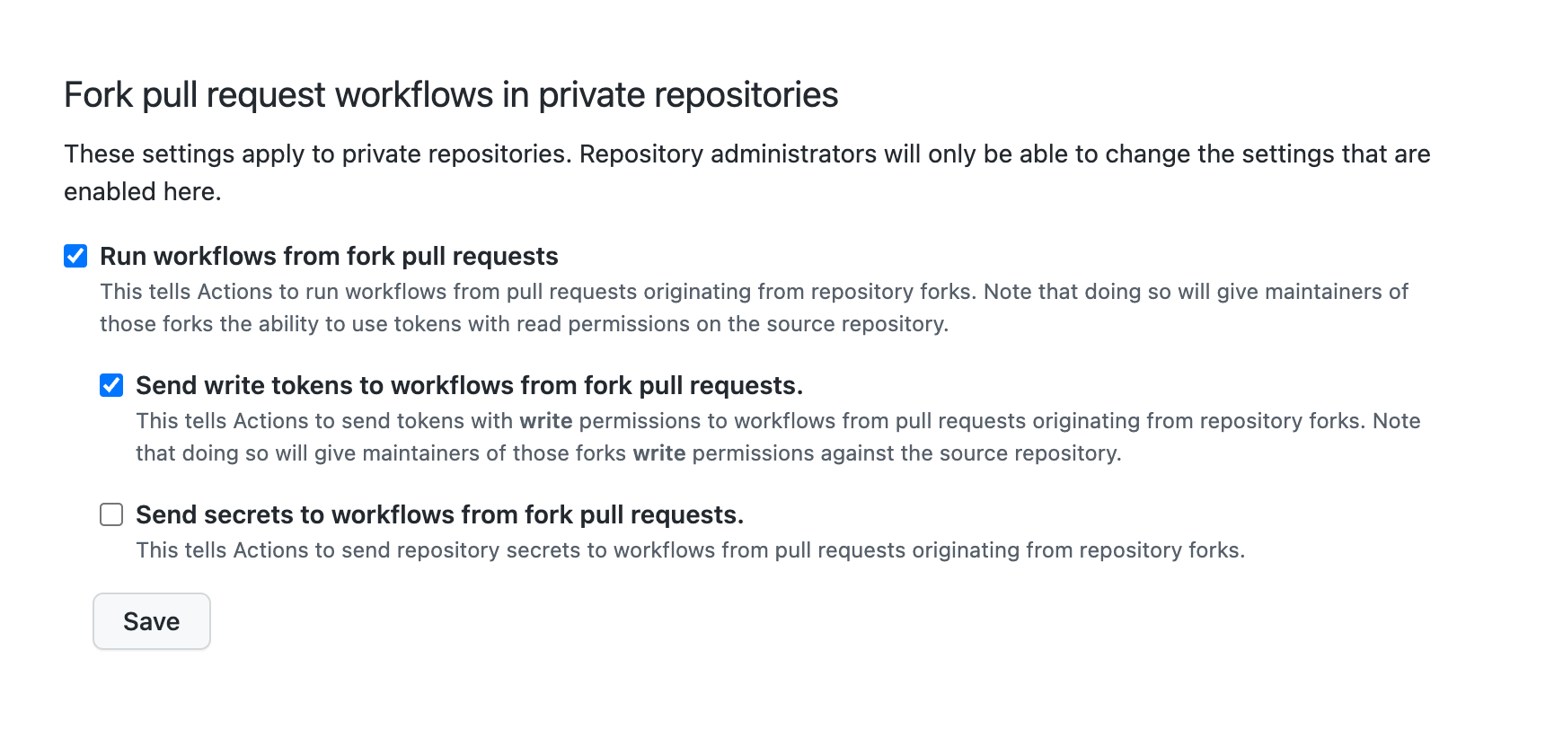 Permissions issue with forks (public repositories) · Issue #43 · sturdy-dev/codeball-action · GitHub